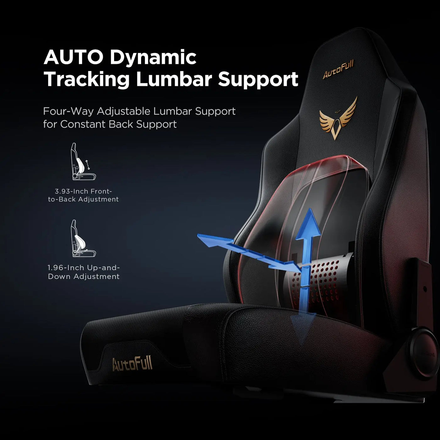 AutoFull M6 Elite Gaming Chair with 6D Armrests